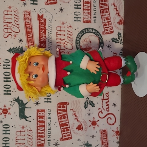 House of Lloyd | Holiday | 987 House Of Lloyd Santas Elf Hand Puppet ...